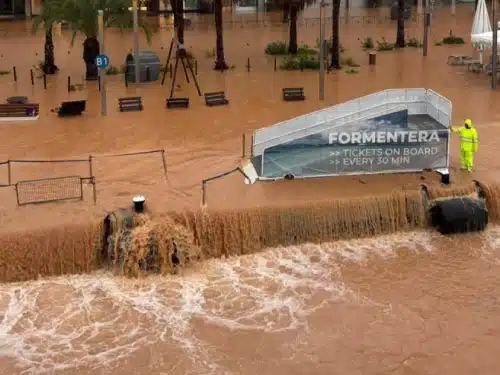 Red Alert in Formentera Due to Storm from Ex-Hurricane Gabriel